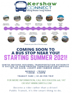 New Bus Route Coming To Elgin - Town of Elgin, South Carolina